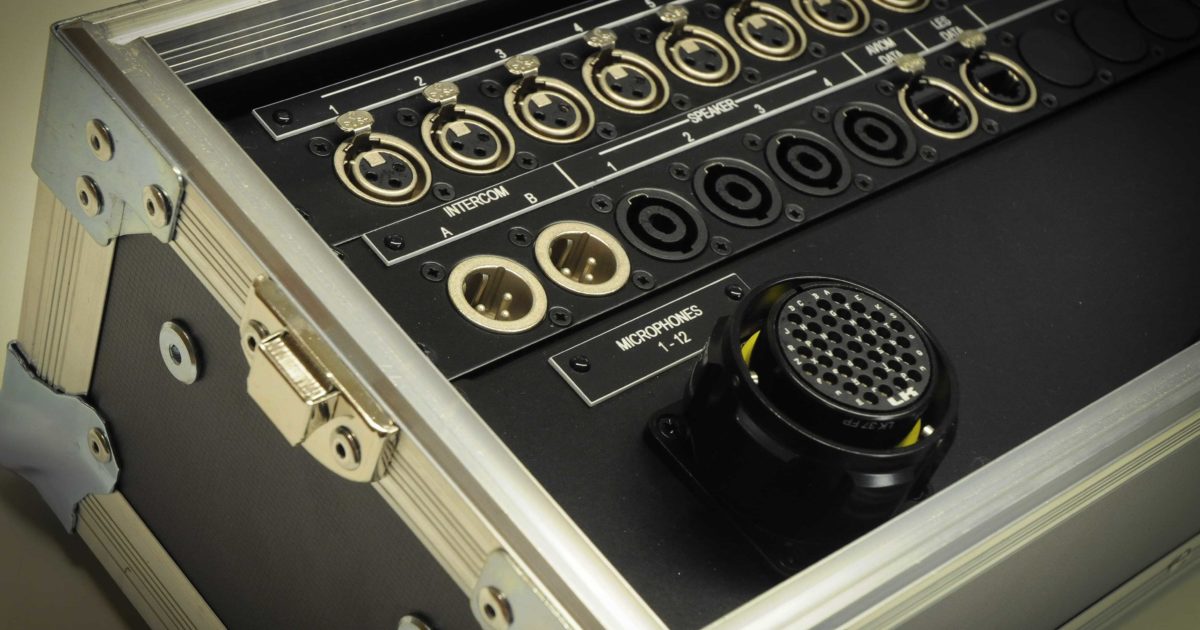 Audio stage boxes for PTB Ltd. - Robolights